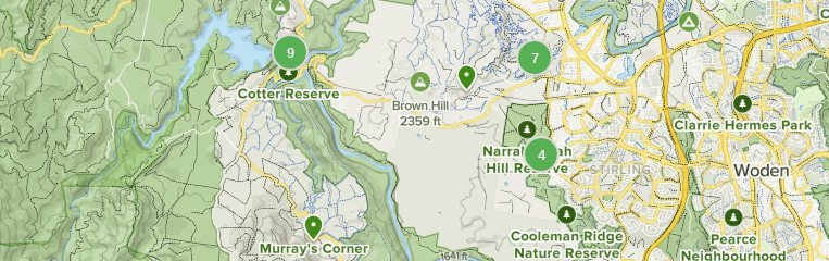 Best Views Trails in Stromlo | AllTrails