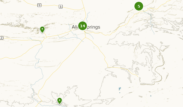 Best Views Trails near Alice Springs, Northern Territory Australia ...