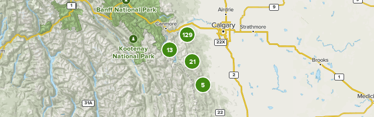 I migliori 10 sentieri per mountain bike di Kananaskis Improvement ...