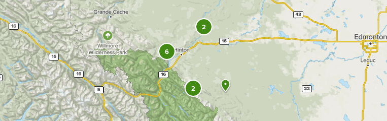 Best 10 Moderate Trails in Yellowhead County | AllTrails