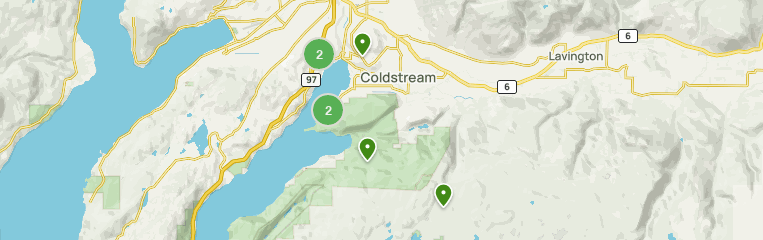 2023 Best Snowshoeing Trails in Coldstream | AllTrails