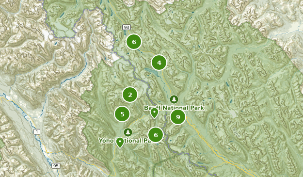 Best Running Trails near Field, British Columbia Canada | AllTrails