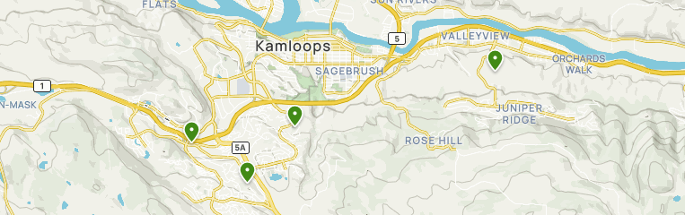 2023 Best City Walk Trails in Kamloops | AllTrails