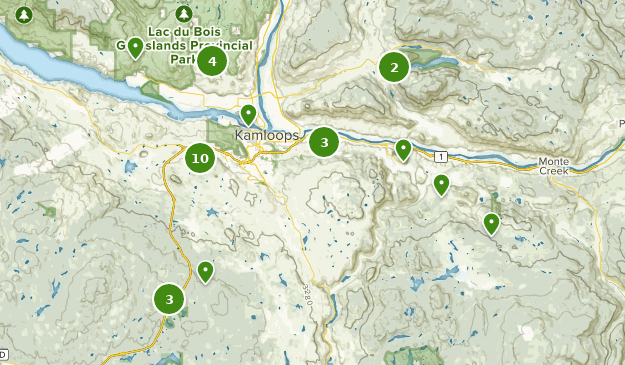 Best Mountain Biking Trails near Kamloops, British Columbia Canada ...