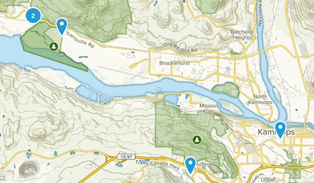 Best Trail Running Trails near Kamloops, British Columbia, Canada ...