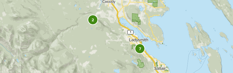 10 Best Moderate Trails in Ladysmith | AllTrails