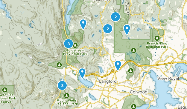 Best Trail Running Trails near Langford, British Columbia Canada ...