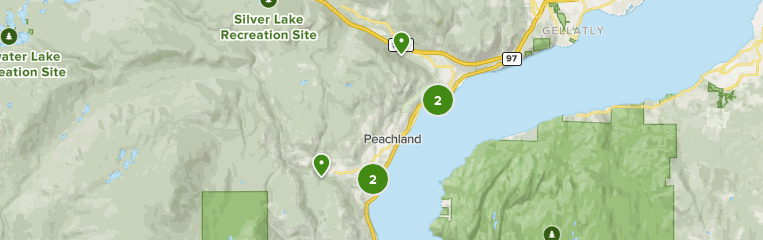 Best Off Road Driving Trails in Peachland | AllTrails