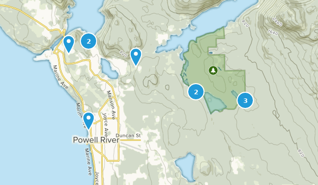 Best Kid Friendly Trails near Powell River, British Columbia Canada ...