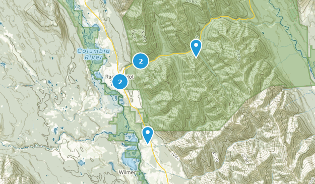 Best Walking Trails near Radium Hot Springs, British Columbia Canada ...