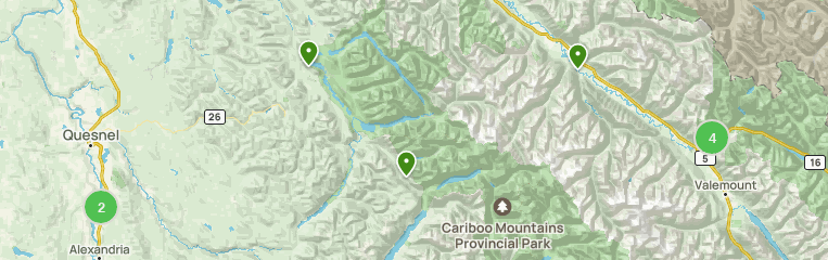 Best Waterfall Trails in Regional District of Fraser-Fort George ...