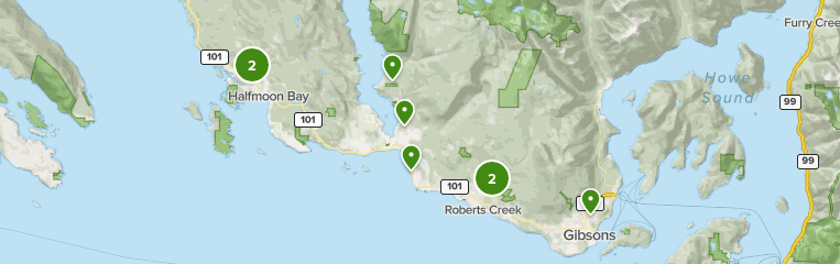 Best Waterfall Trails in Sechelt | AllTrails