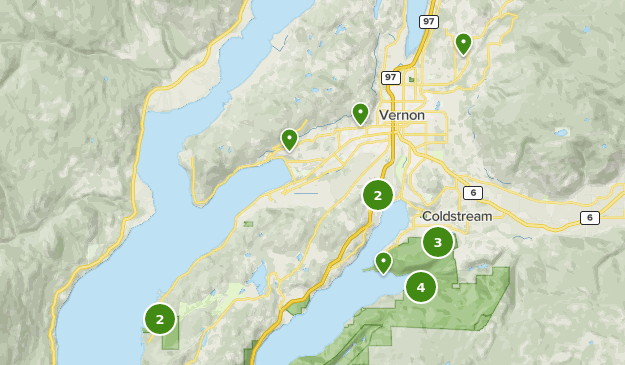 Best Mountain Biking Trails near Vernon, British Columbia Canada ...