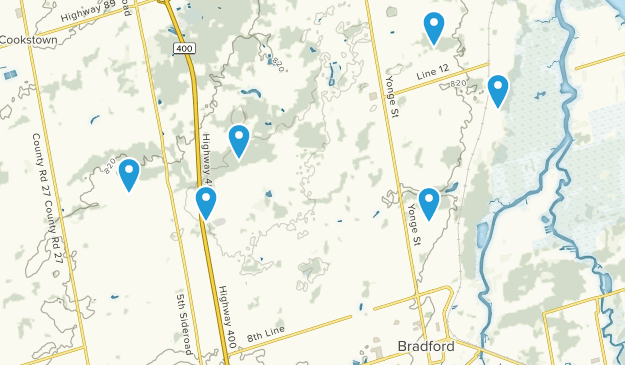 Best Forest Trails near Bradford West Gwillimbury, Ontario Canada ...