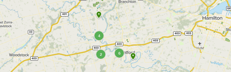 2023 Best Partially Paved Trails in County of Brant | AllTrails