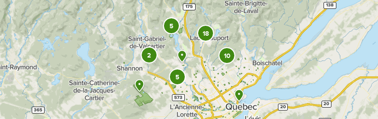 Saint-Gabriel-de-Valcartier : Meilleurs itinéraires avec un lac | AllTrails