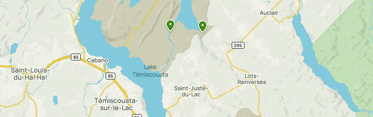 Saint-Juste-du-Lac : les meilleurs itinéraires pour camper | AllTrails