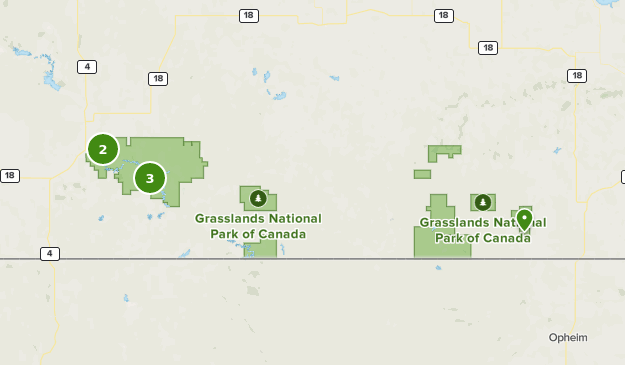 Best Walking Trails near Grasslands National Park, Saskatchewan Canada ...