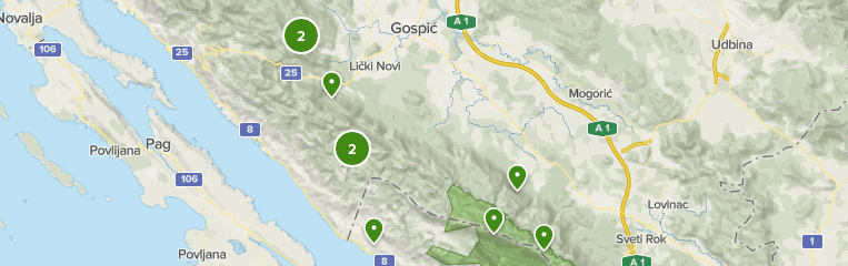 Die 10 besten Routen im Wald in Gospić | AllTrails
