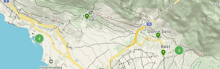 2023 Best 10 Forest Trails in Baška Voda | AllTrails