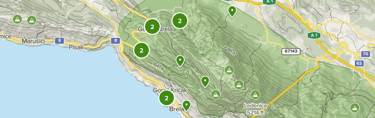 Best 10 Dog Friendly Trails in Brela | AllTrails