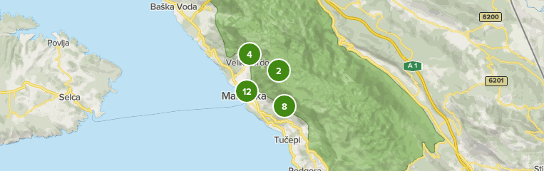 Makarska : 10 meilleurs itinéraires longs | AllTrails