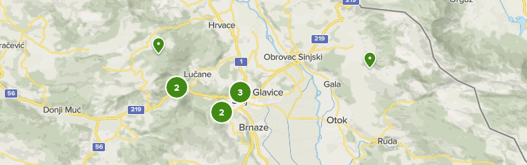 Best 10 Moderate Trails in Sinj | AllTrails