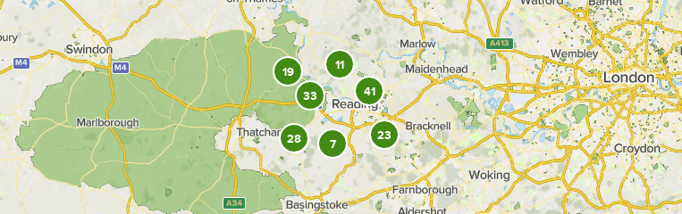 Reading: as 10 melhores trilhas de corrida | AllTrails