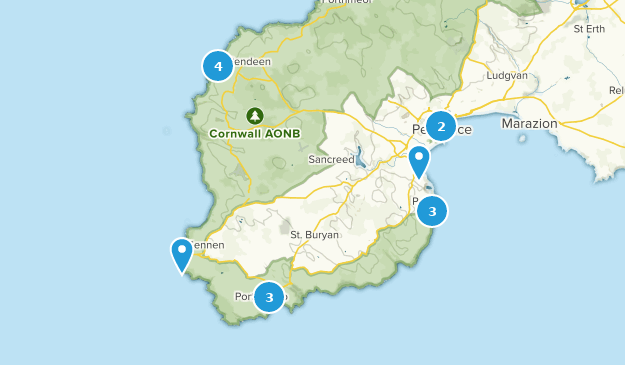 Best Walking Trails near Penzance, Cornwall England | AllTrails