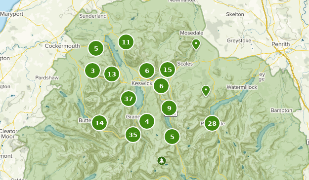 Best Walking Trails near Keswick, Cumbria England | AllTrails
