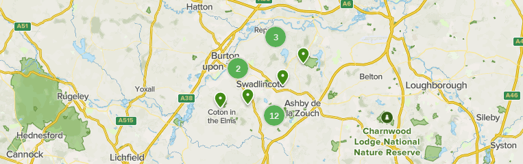 10 Best Lake Trails in Swadlincote | AllTrails
