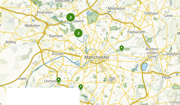 Best Mountain Biking Trails near Manchester, Greater Manchester England ...