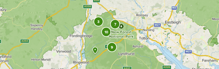 Best 10 Easy Trails in Fritham | AllTrails