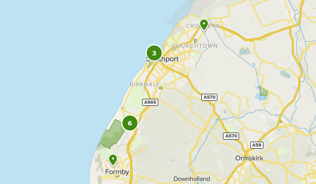 Best Walking Trails near Southport, Merseyside England | AllTrails