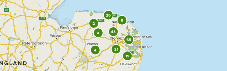 Best 10 Walking Trails in Norwich | AllTrails