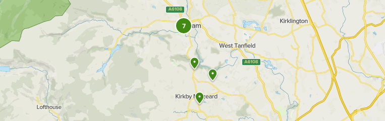 2023 Best 10 Moderate Trails in Masham | AllTrails