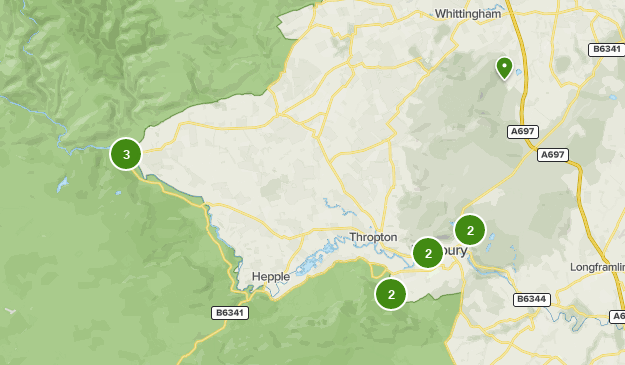 Best Walking Trails near Rothbury, Northumberland England | AllTrails