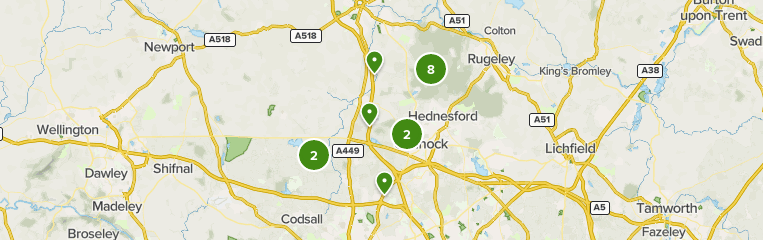 Best walking trails in Cannock, Staffordshire | AllTrails