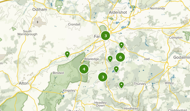 Best Walking Trails near Farnham, Surrey England | AllTrails