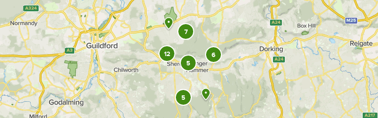 2023 Best 10 Trail Running Trails in Shere | AllTrails