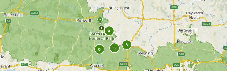 Best walking trails in Pulborough, West Sussex | AllTrails