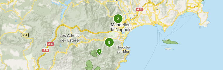 Mandelieu-la-Napoule : 10 meilleurs itinéraires modérés | AllTrails