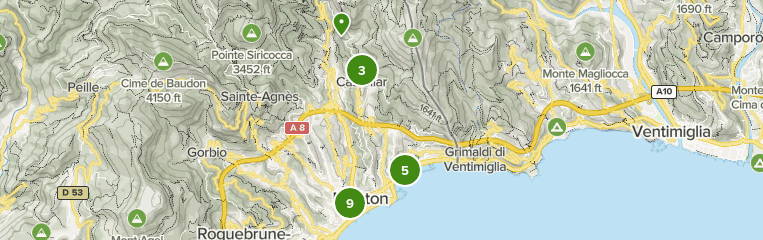 Best 10 Long Trails in Menton | AllTrails