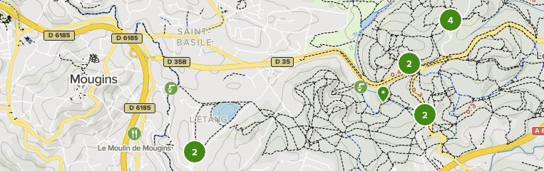 Mougins: 10 meilleurs itinéraires faciles | AllTrails