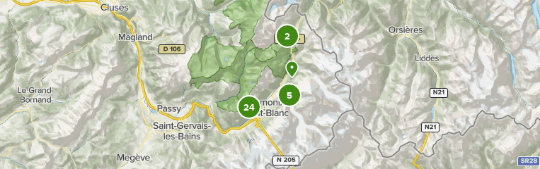 Best 10 Walking Trails in Chamonix-Mont-Blanc | AllTrails