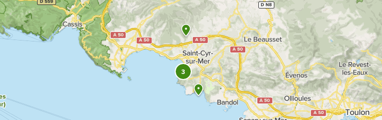Saint-Cyr-sur-Mer : les 10 meilleures randonnées en forêt en 2023 ...