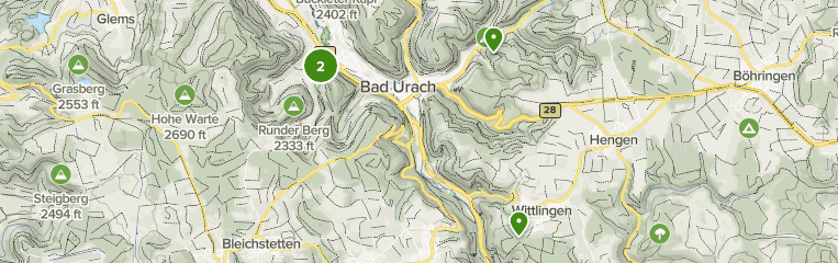 Beste einfache Routen in Bad Urach | AllTrails