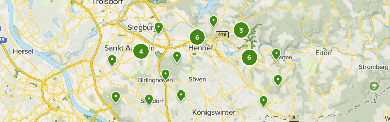 Best 10 Trail Running Trails in Hennef | AllTrails