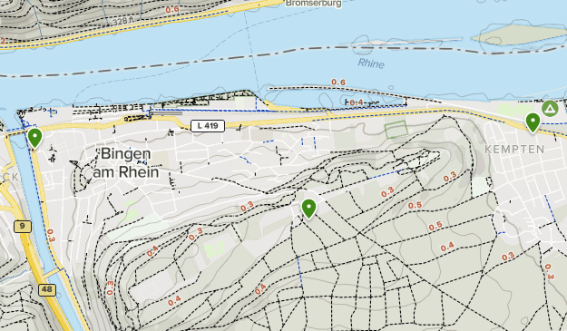Beste Lauf-Routen in der Nähe von Bingen am Rhein, Rheinland-Pfalz ...