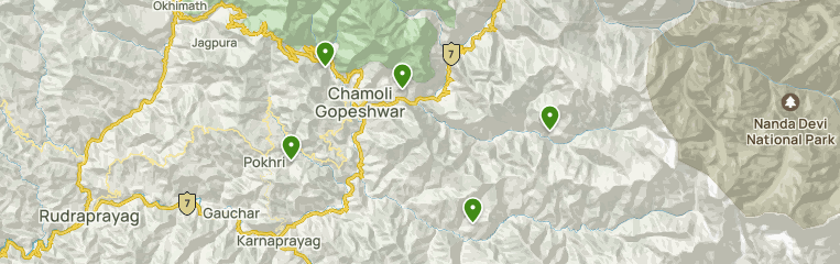 Best Waterfall Trails in Chamoli district | AllTrails